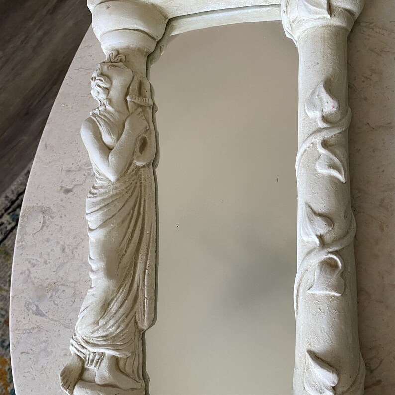 Vintage Greek Ceramic MIRROR Art Nouveau Museum Copy Union - Etsy