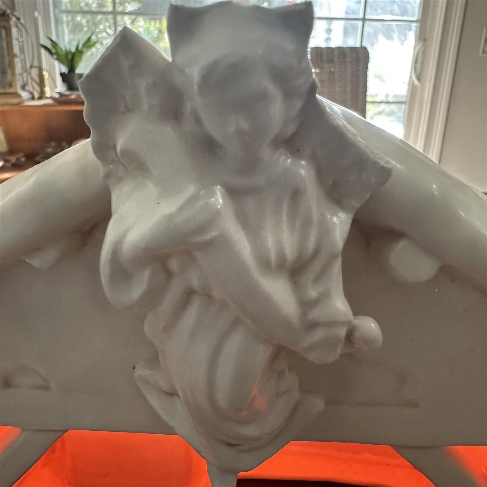 Vintage Duncan Mold Christmas Ceramic Nativity Set & Creche With Light ...