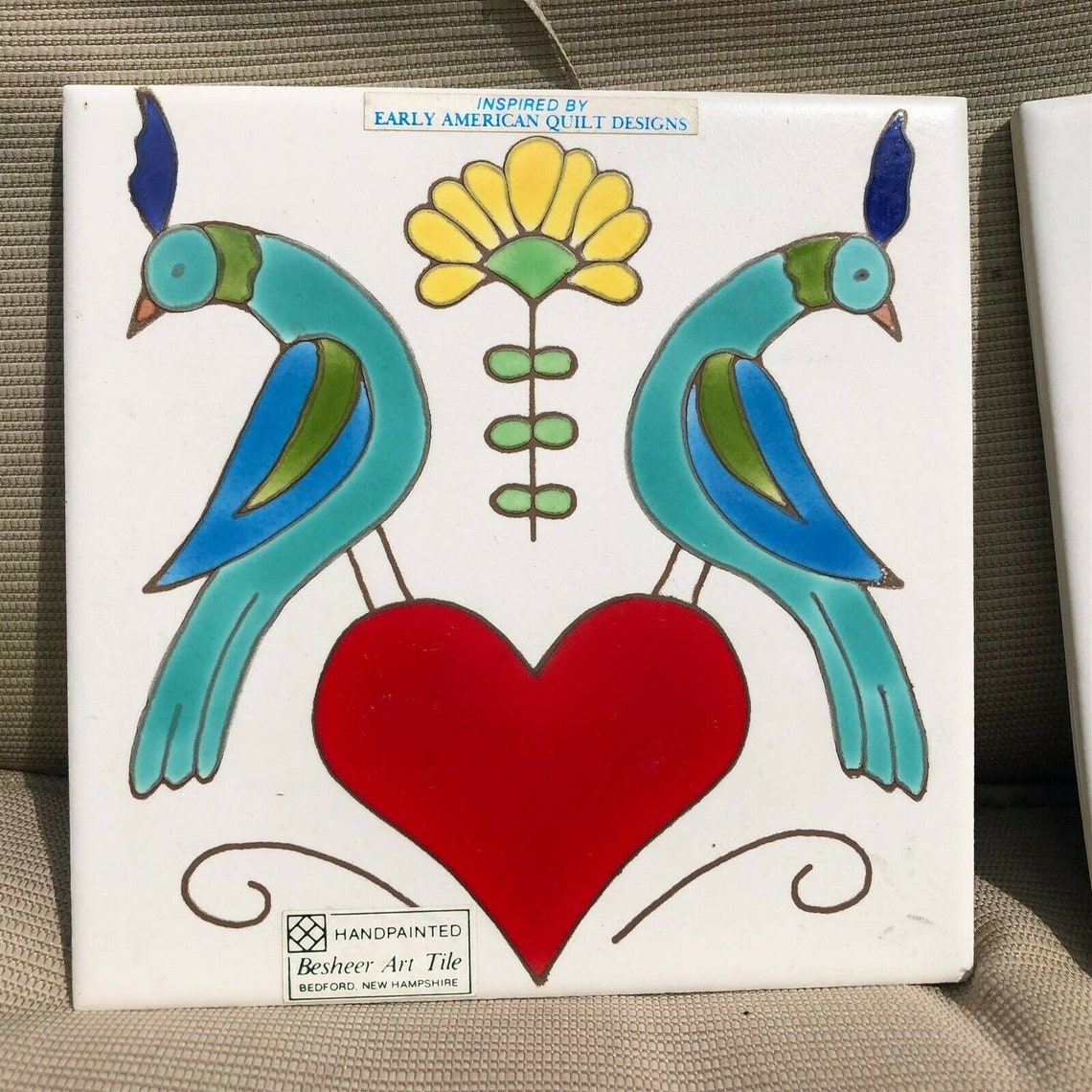 Besheer Art Tile Boston Fine Art Museum Quilt Pattern Early - Etsy