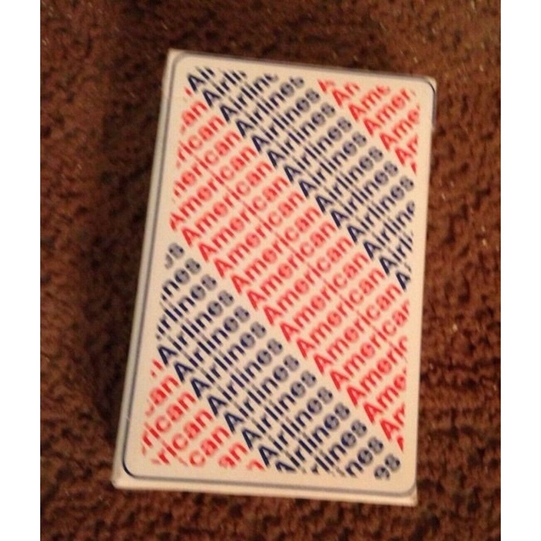 Vintage American Airlines Playing Cards US Playing Card Co SEALED - Etsy
