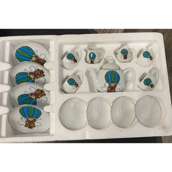 Bear Tea Set - Etsy