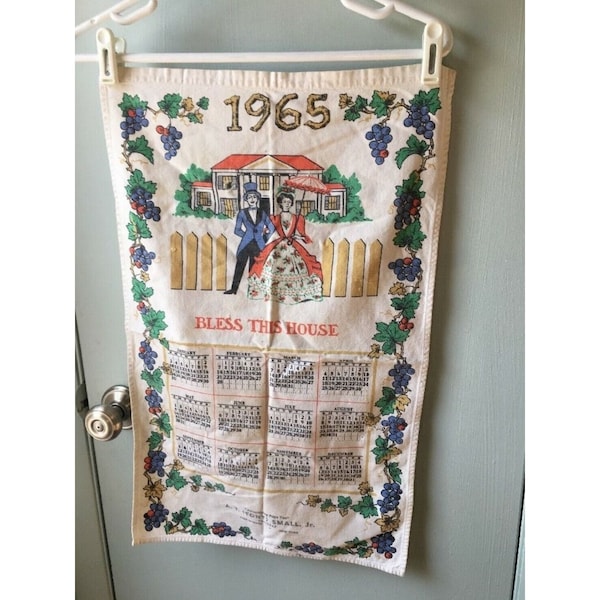 1965 Calendar - Etsy