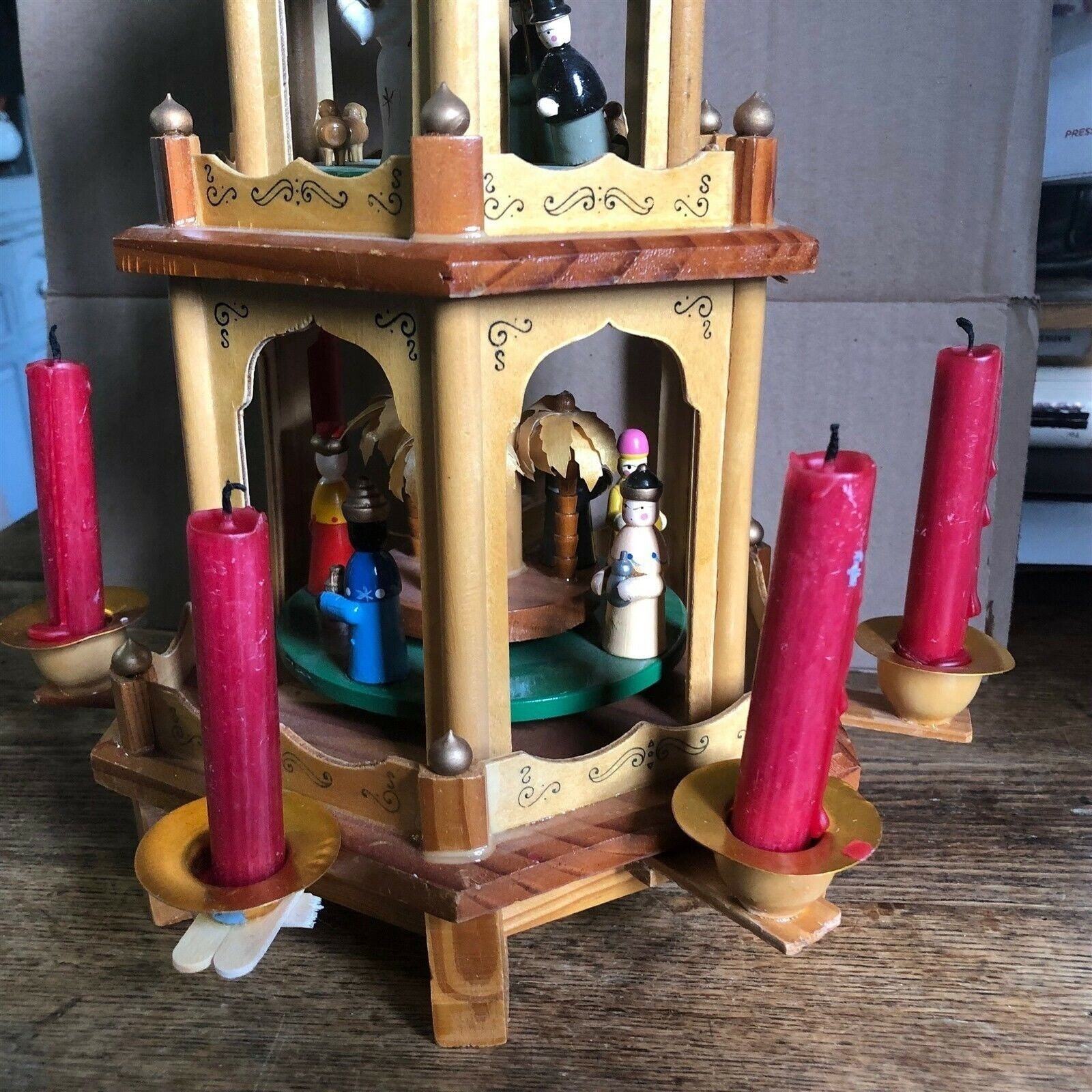 German Christmas Nativity Pyramid WEIHNACHTS Design 7952 3 - Etsy