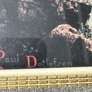 Vintage Framed Prints Paul Detlefsen Set of 2 Mountains Waterfall ...