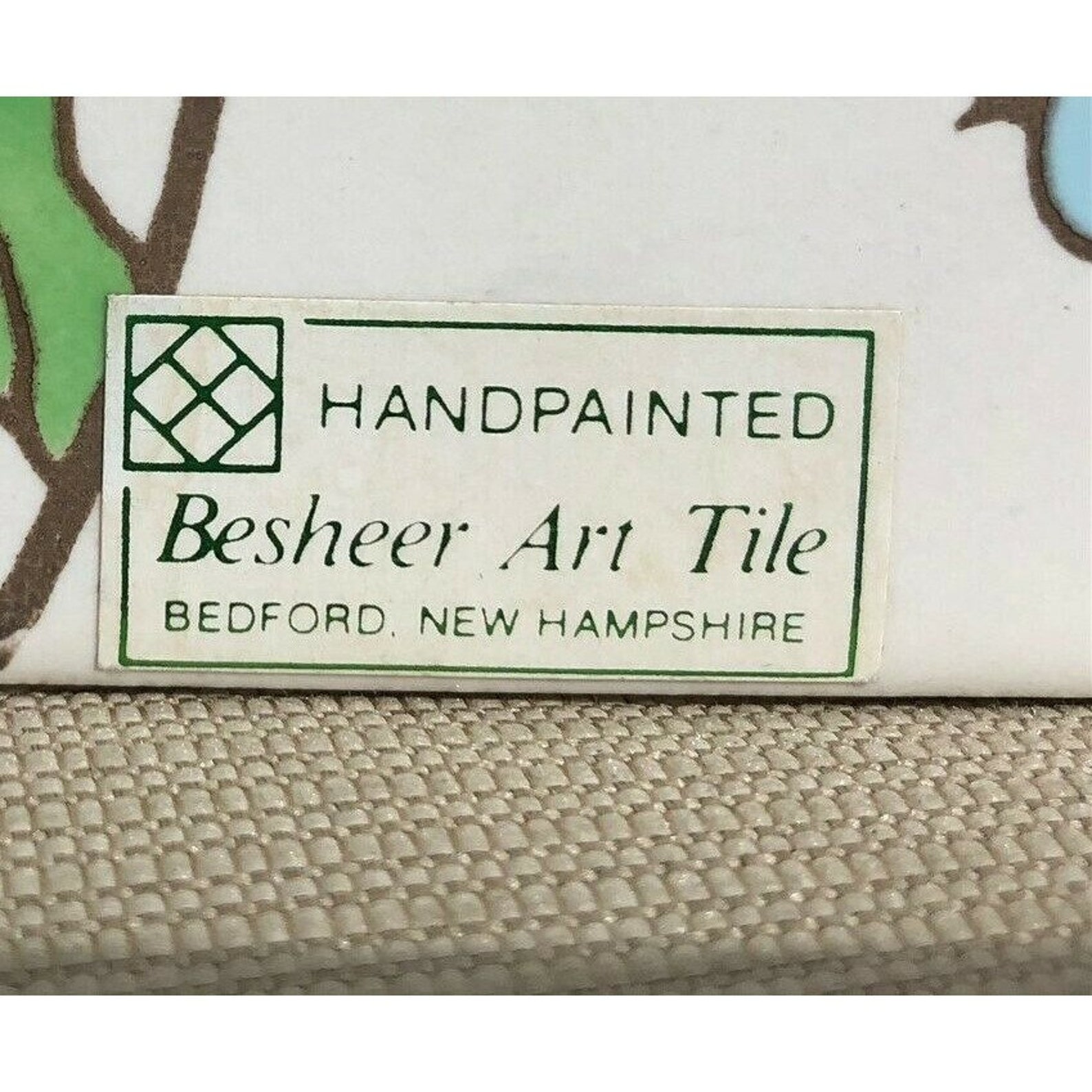 Besheer Art Tile Boston Fine Art Museum Quilt Pattern Early - Etsy