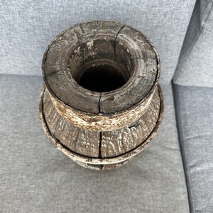 Antique Wood Wagon Wheel Hub 12 Spoke Heavy Old Distressed - Etsy