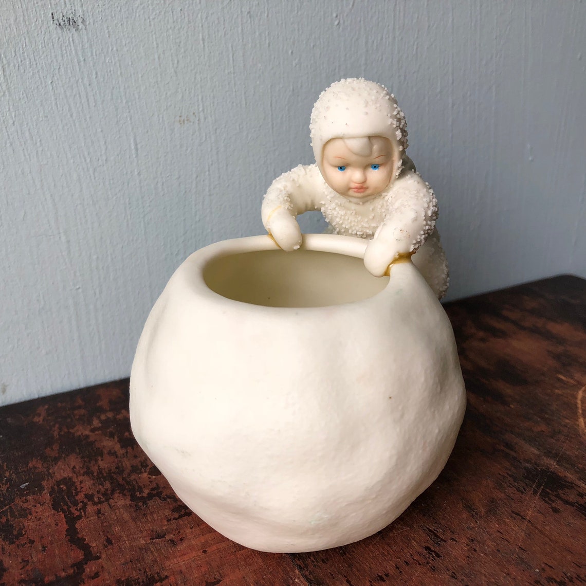 SNOWBABIES Snowbaby Climbing in Snowball 1980's With Box - Etsy