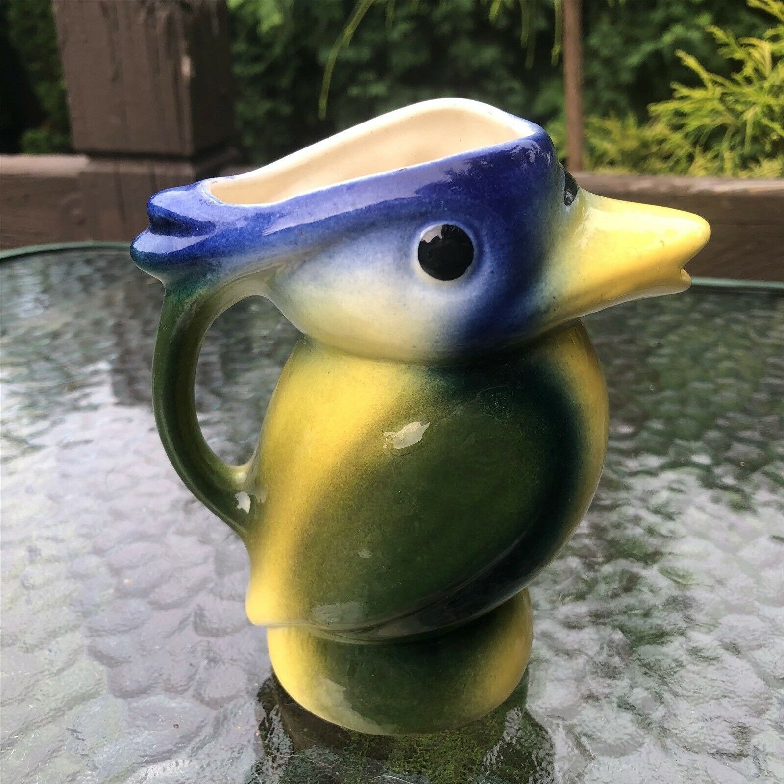 Vintage 1940'S CALIFORNIA POTTERY Toucan Bird Pitcher - Etsy