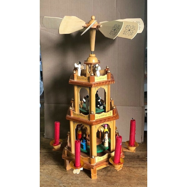 German Christmas Pyramid - Etsy