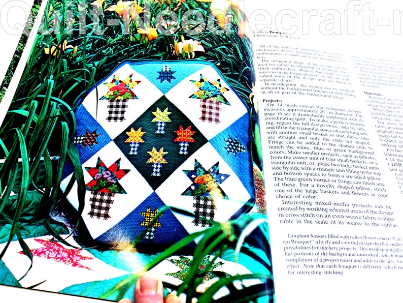 Needlecraft Designs Best Quilts Needlepoint Pattern - Etsy