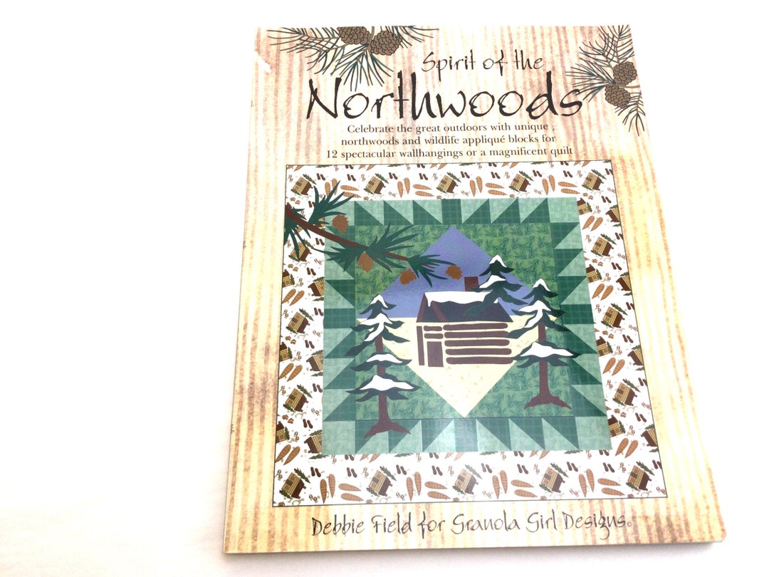 Northwoods Quilt Pattern Quilt Book Cabin Quilt Nature - Etsy