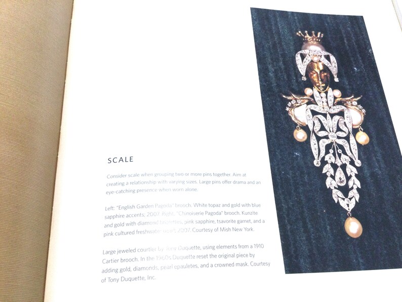 Brooches Timeless Adornments Brooches Book Jewelry - Etsy