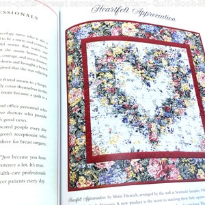 Pink Ribbon Quilts, Breast Cancer, Quilt Pattern, Quilt Book, Sewing ...