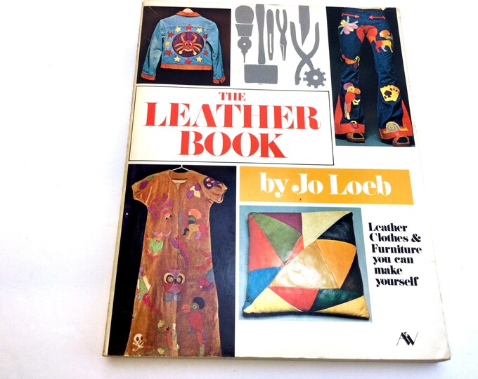 The Leather Book Leatherworking Leather Clothing Leather - Etsy