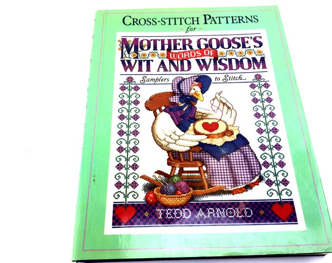Mother Goose, Cross Stitch Pattern, Cross Stitch Book, Craft Patterns ...