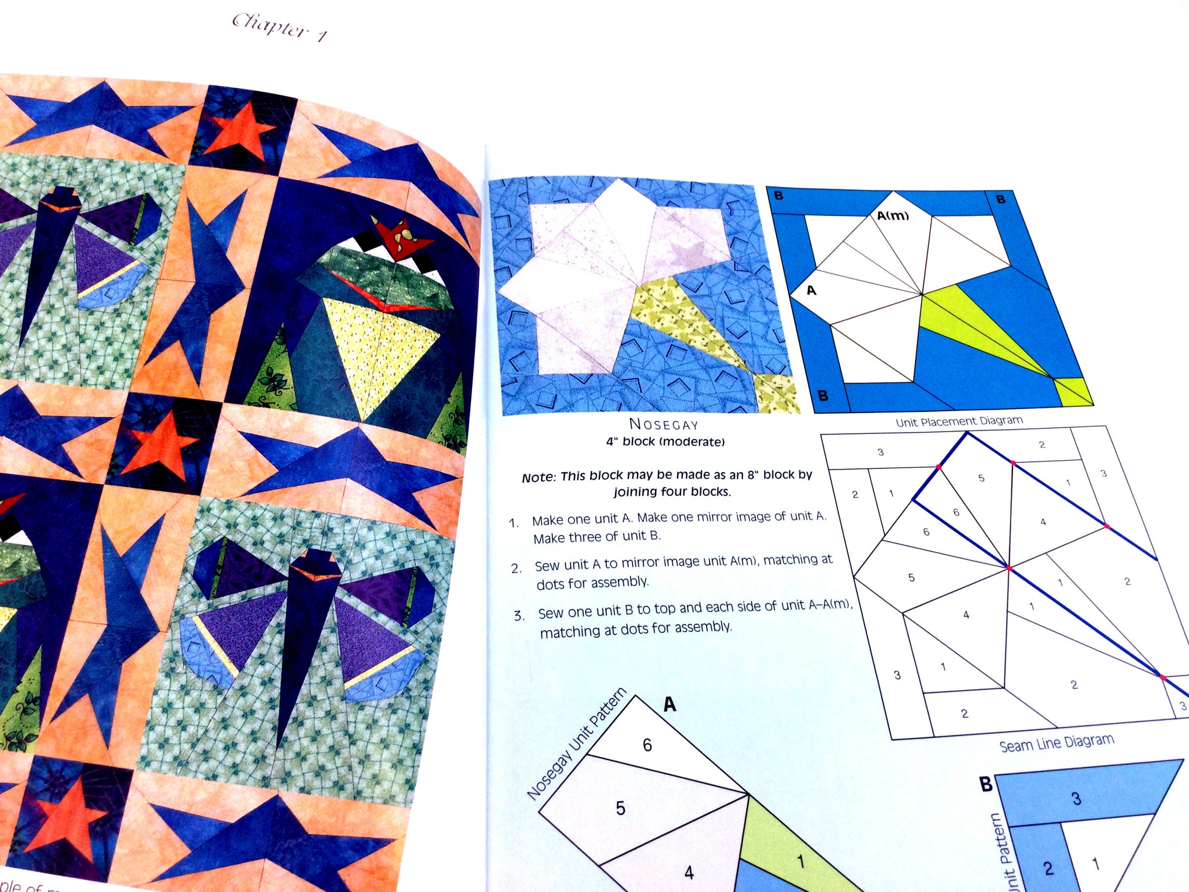 Foundation Pieced Quilts Quilt Pattern Foundation Piecing | Etsy