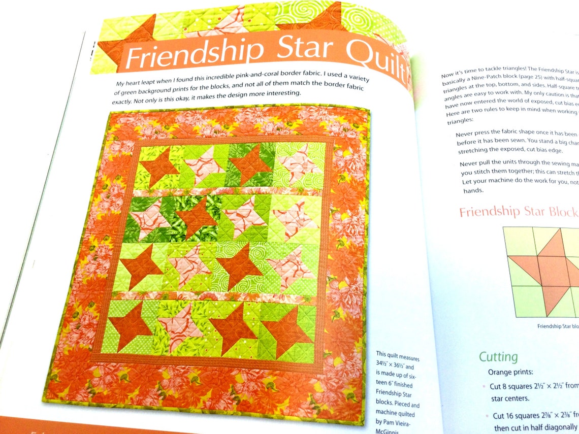 Start Quilting Quilt Book Quilt Pattern Learn to Quilt - Etsy