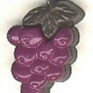 Mixed Lot of 5 Dress It up Buttons, 1 Champagne Bottle Button, 4 Grape ...