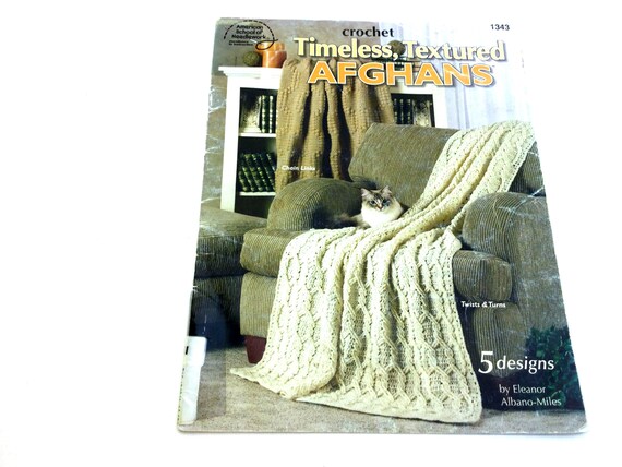 Timeless Textured Afghans Crochet Afghan Afghan Pattern - Etsy