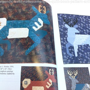 Quilted Legends, Western Quilt, Native American, Animal Quilt, House ...