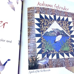 Northwoods Quilt Pattern Quilt Book Cabin Quilt Nature - Etsy