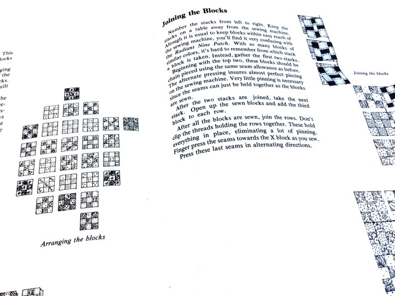 Radiant Nine Patch Quilt Pattern Quilt Book Quilt Blocks - Etsy