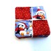 Penguin Coasters Penguin Mug Rugs Christmas Coasters Set of - Etsy