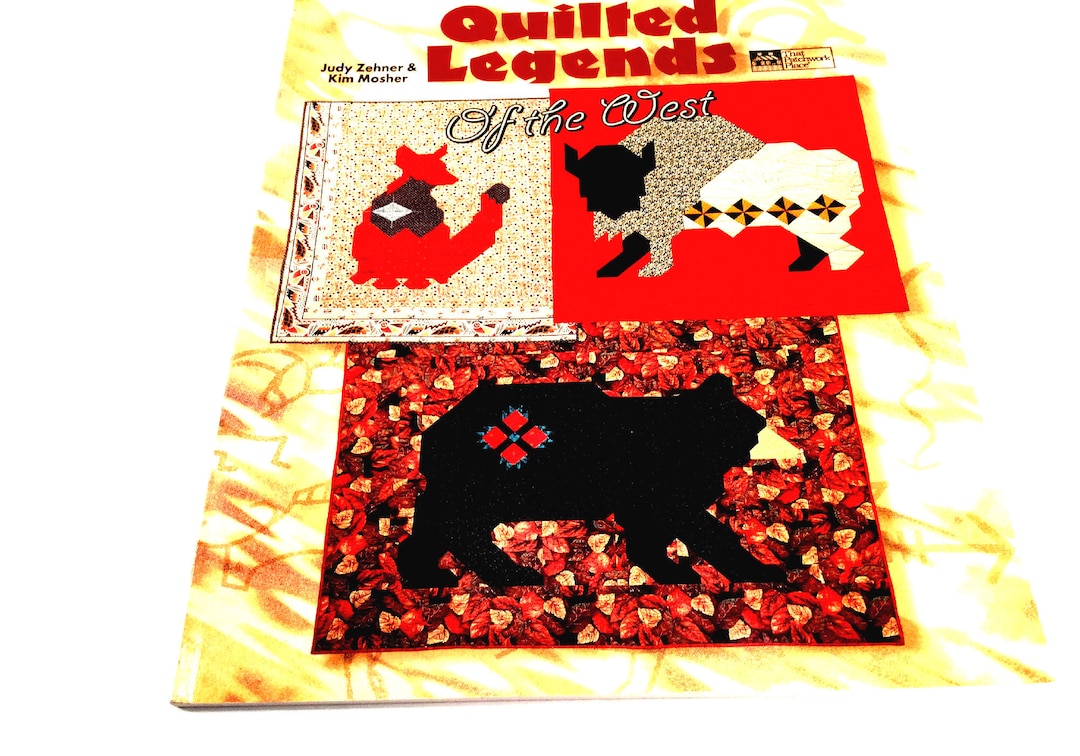 Quilted Legends, Western Quilt, Native American, Animal Quilt, House ...