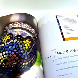 Mosaic Mosaic Books Stained Glass Glass Mosaic How to - Etsy