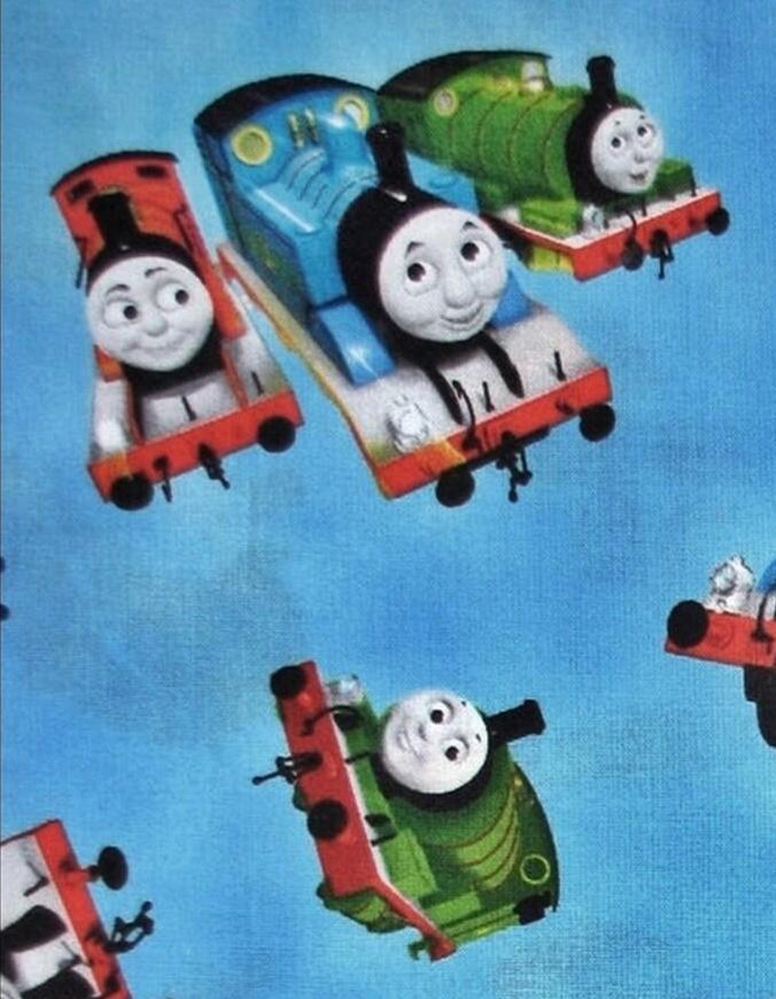 Thomas the Train TM Fabric, Thomas & Friends TM, One Half Yard Only ...