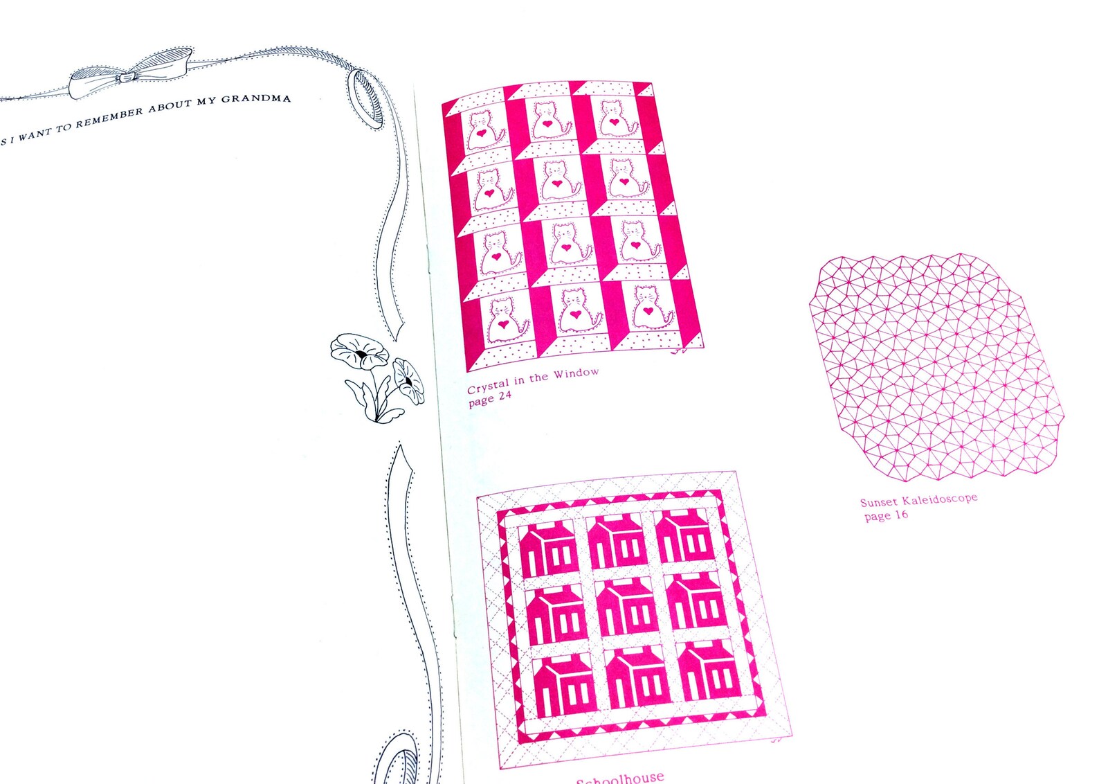 At Grandmas Knee Quilt Pattern Quilt Book Baby Quilts Doll - Etsy