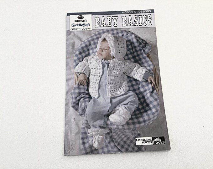 Baby Pattern, Crochet Pattern, Caron Baby Basics, Crochet Baby, Baby ...