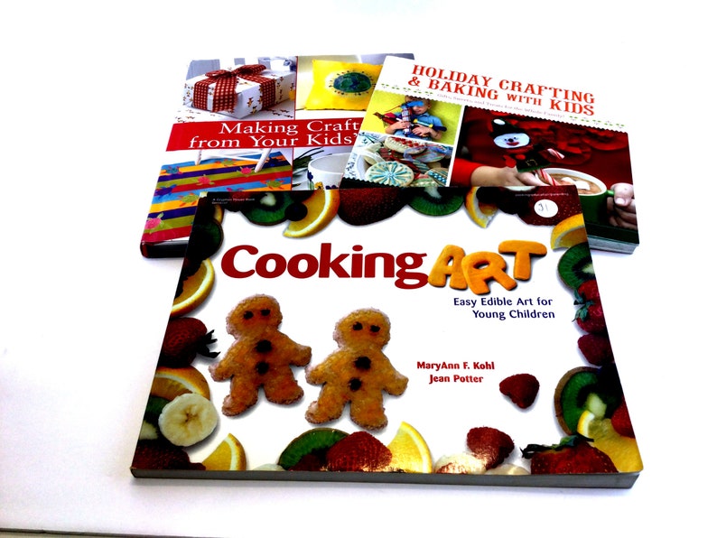 Crafting With Kids Cooking With Kids Kids Crafts Group of - Etsy