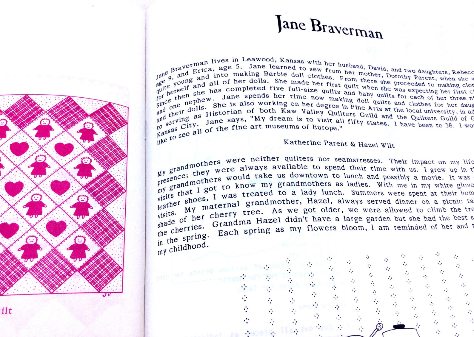 At Grandmas Knee Quilt Pattern Quilt Book Baby Quilts Doll - Etsy