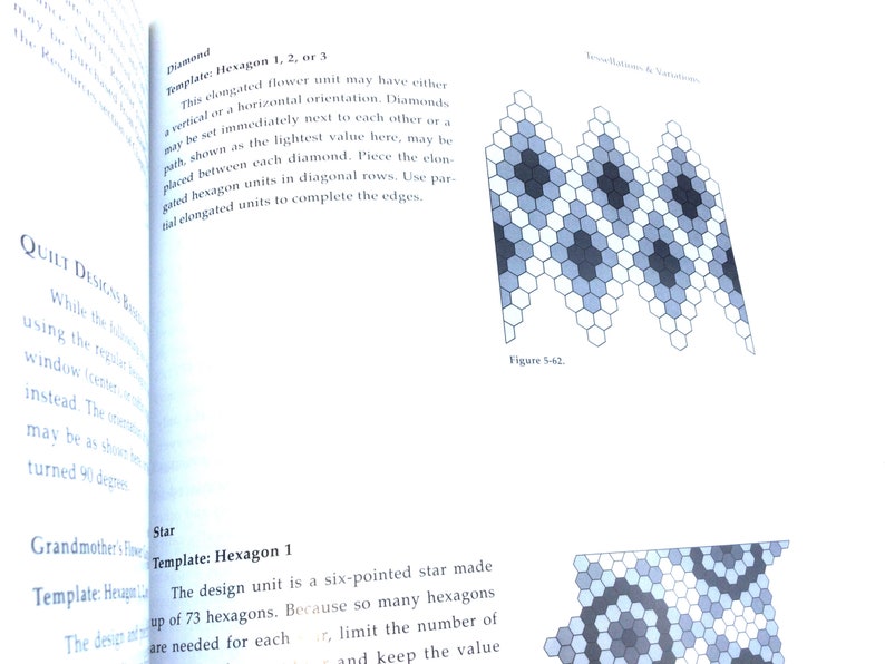 Tessellations and Variations Quilt Pattern Quilt Book - Etsy