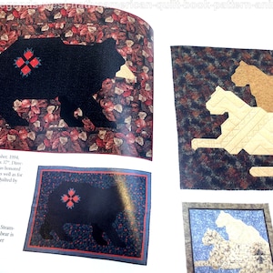 Quilted Legends, Western Quilt, Native American, Animal Quilt, House White Birches, Quilt ...