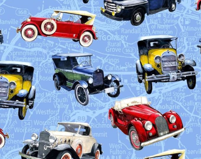 Classic Car Fabric, Truck Fabric, Ford Model A (TM), Ford Model T (TM ...