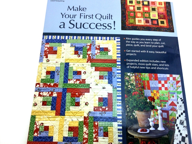 Start Quilting Quilt Book Quilt Pattern Learn to Quilt - Etsy
