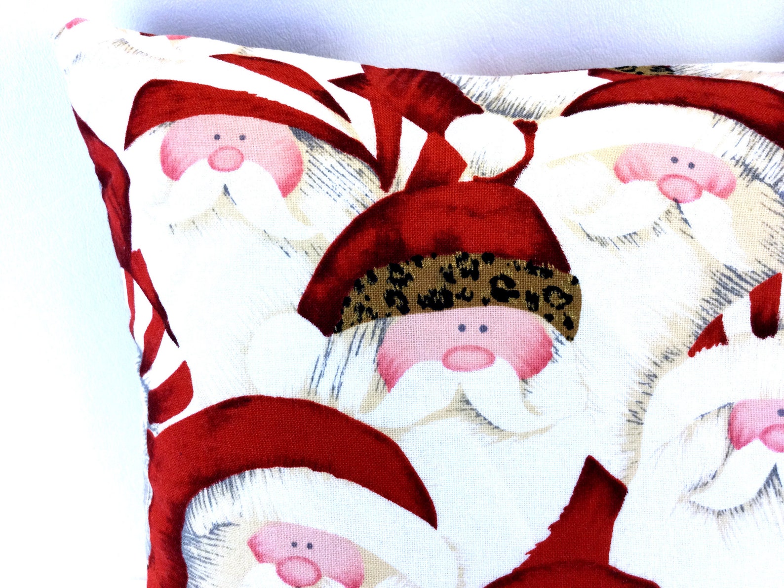 Santa Claus Pillow Christmas Pillow Accent Pillow Santa | Etsy