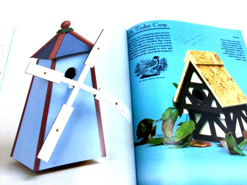 Bird House Book Making Bird Houses Bird House Pattern - Etsy