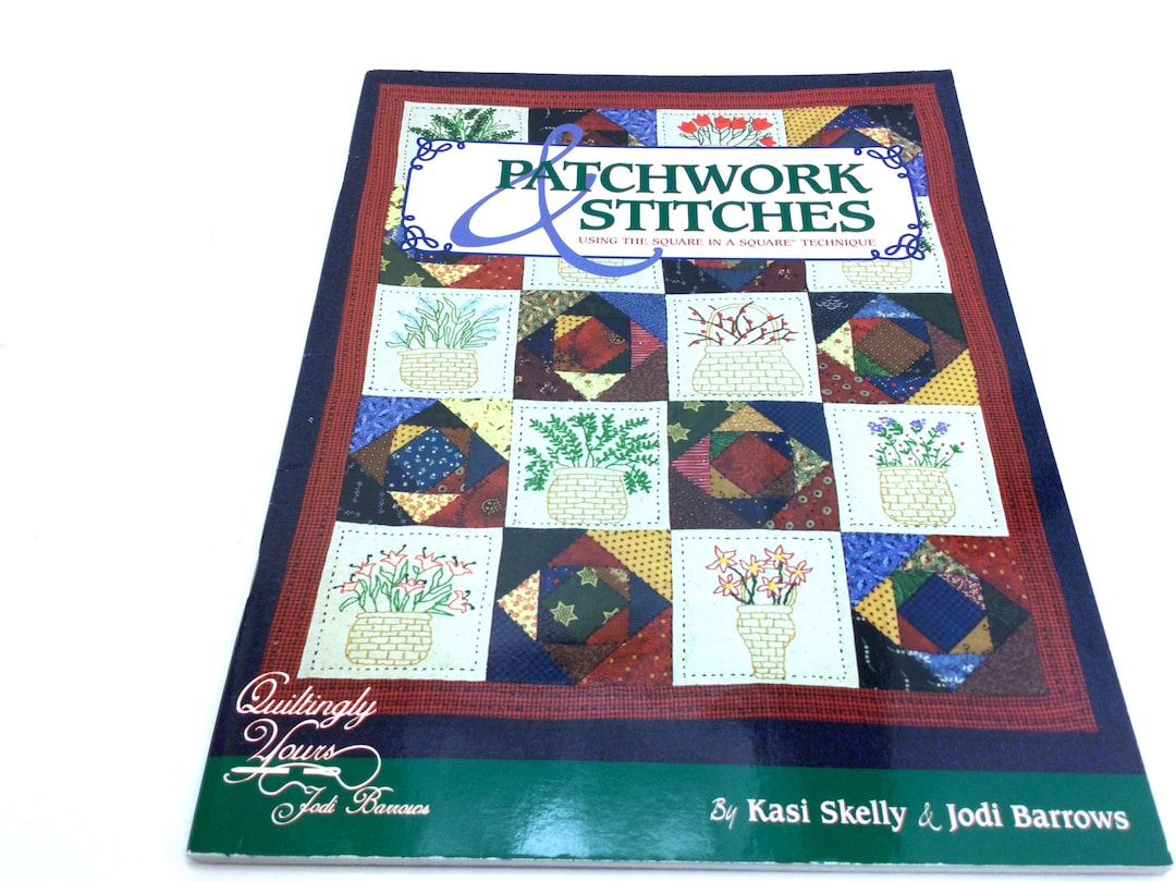 Patchwork Stitches Quilt Pattern Book: Square-in-square Technique - Etsy