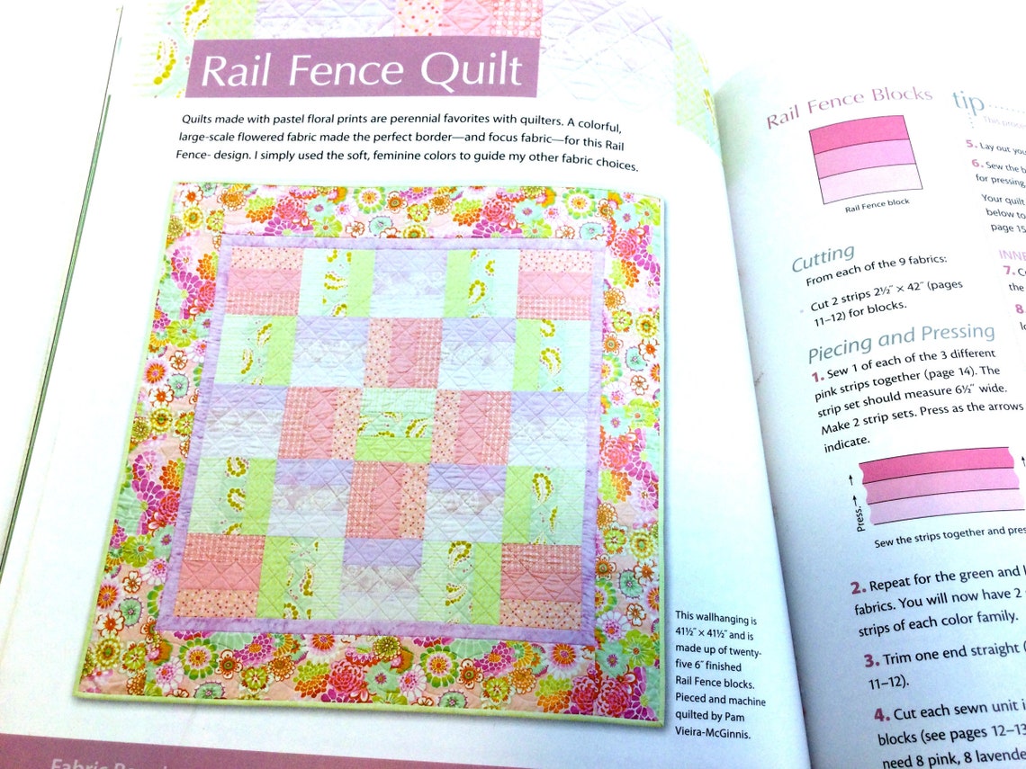 Start Quilting Quilt Book Quilt Pattern Learn to Quilt - Etsy