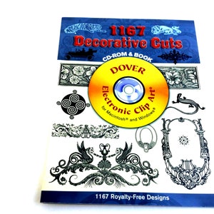 Decorative Cuts, Clip Art, Electronic Clip Art, Antique Art, Ornate ...