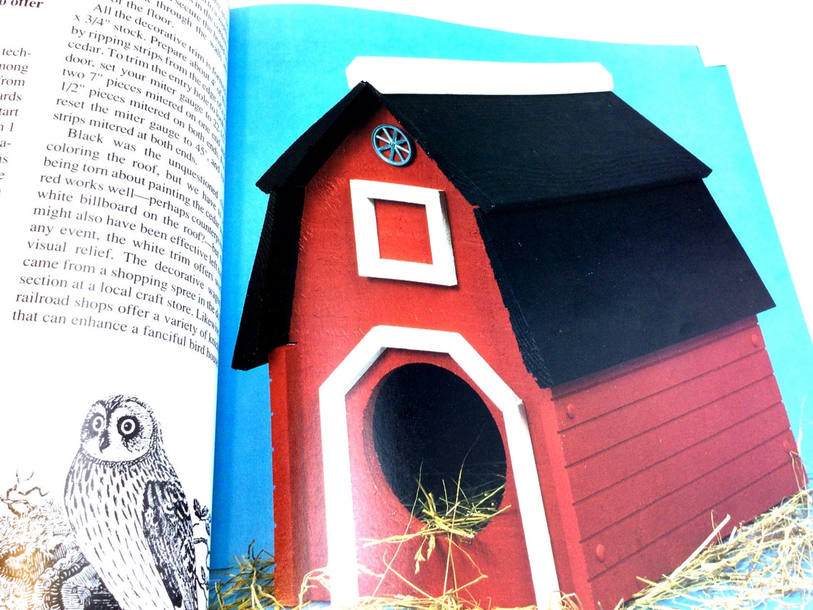 Bird House Book Making Bird Houses Bird House Pattern - Etsy