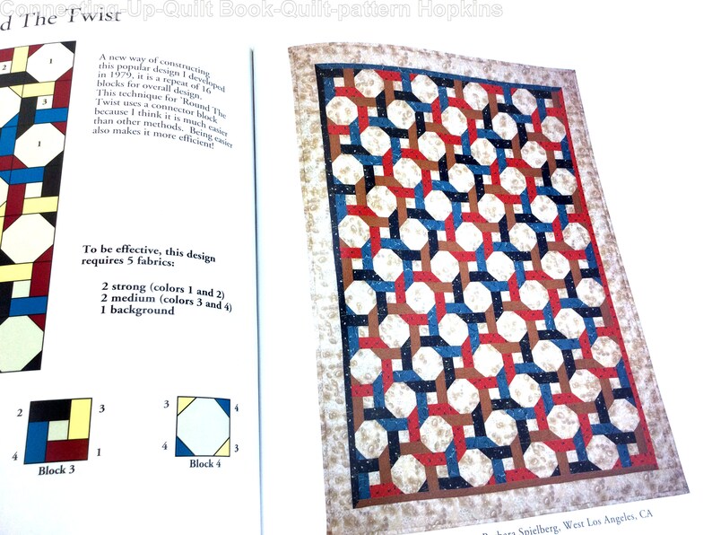 Connecting Up Quilt Pattern Quilt Book Quilting Tutorial - Etsy