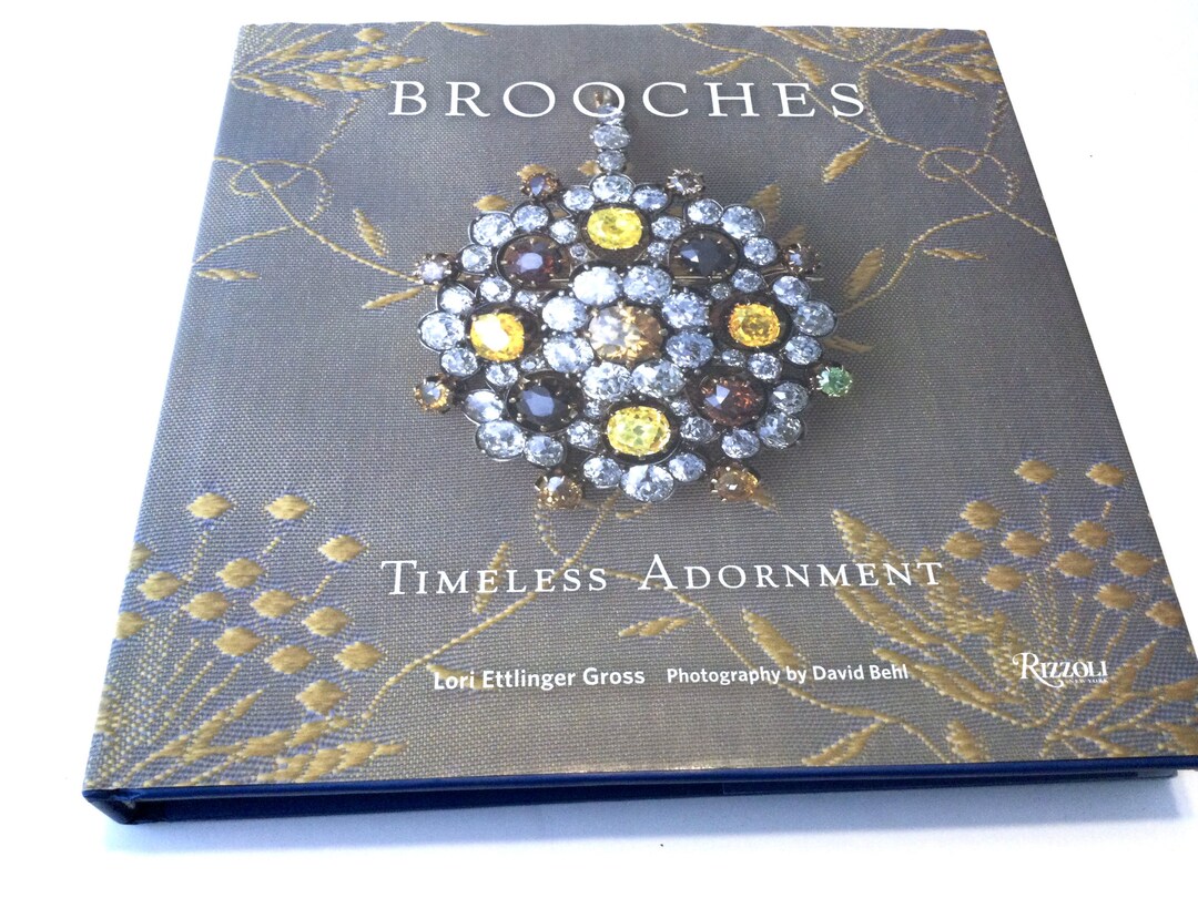 Brooches Timeless Adornments Brooches Book Jewelry - Etsy