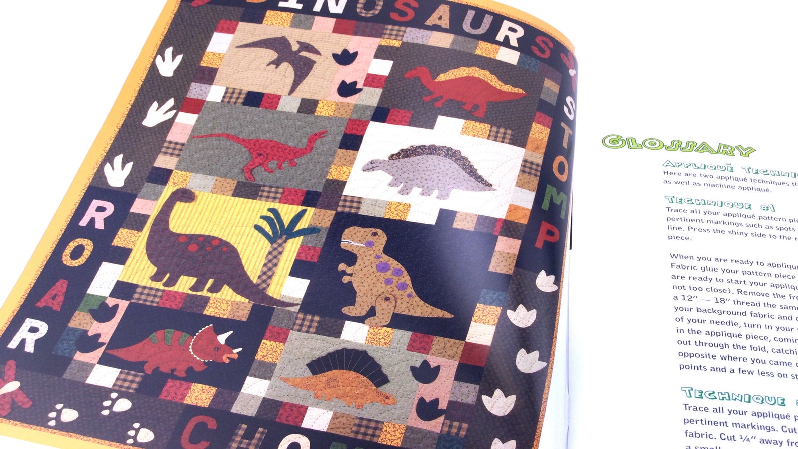 Dinosaurs Stomp Chomp and Roar Dinosaur Quilt Dinosaur | Etsy