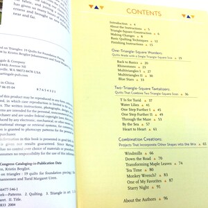 Triangle Quilting, Quilt Pattern, Quilt Books, Lot of Books, Quilt ...