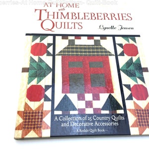 Thimbleberries Quilts, at Home, Quilt Pattern, Quilt Book, Sewing ...