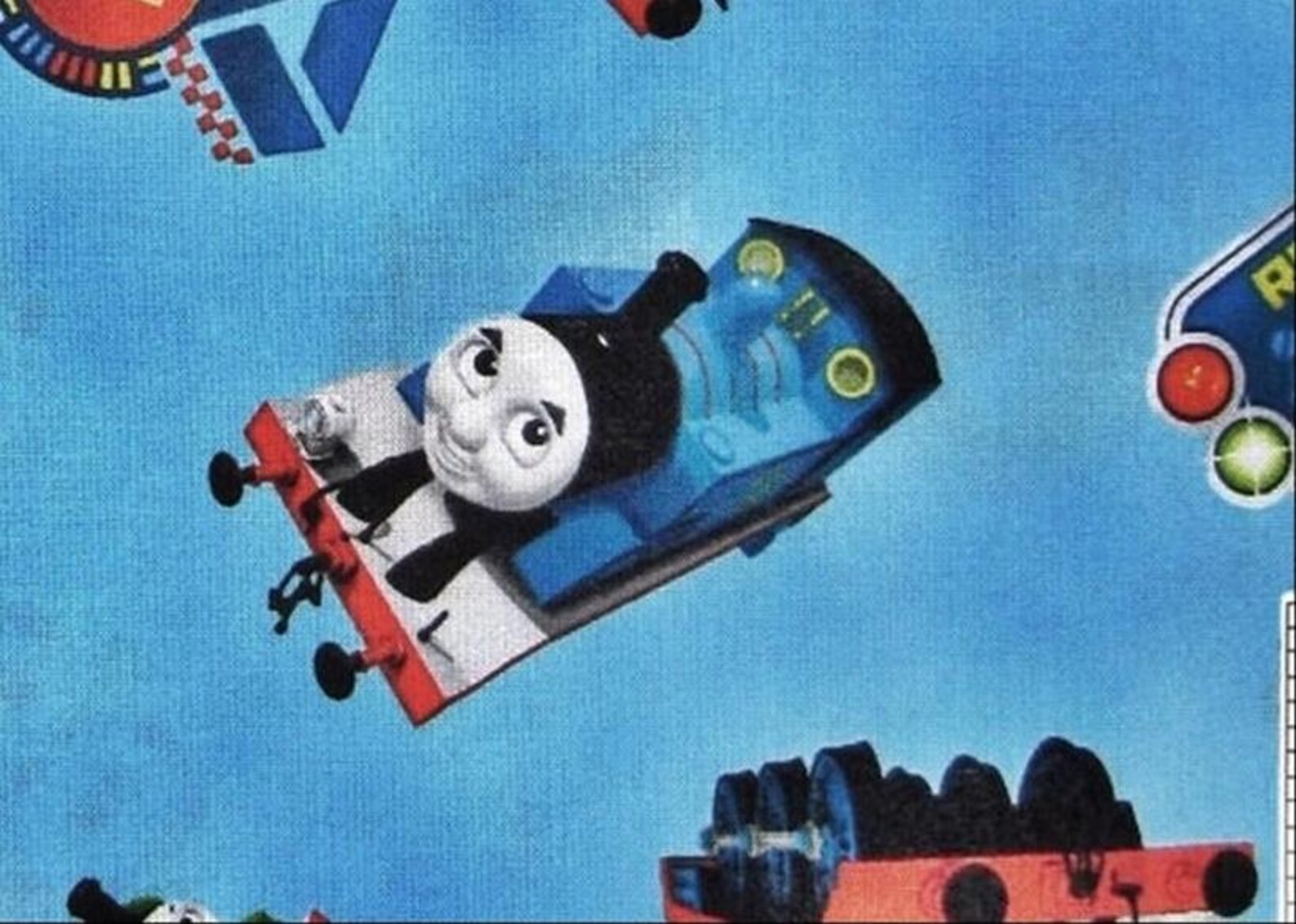 Thomas the Train TM Fabric, Thomas & Friends TM, One Half Yard Only ...